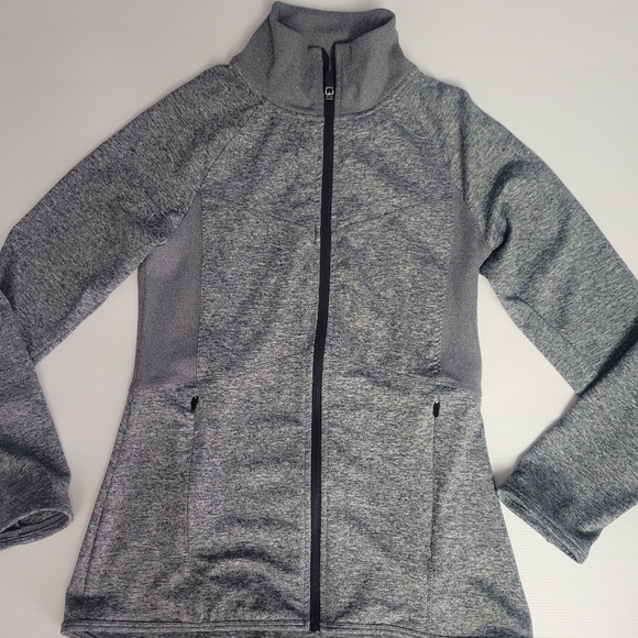 Champion | Jackets & Coats | Champion Gray Running Zip Jacket Size ...